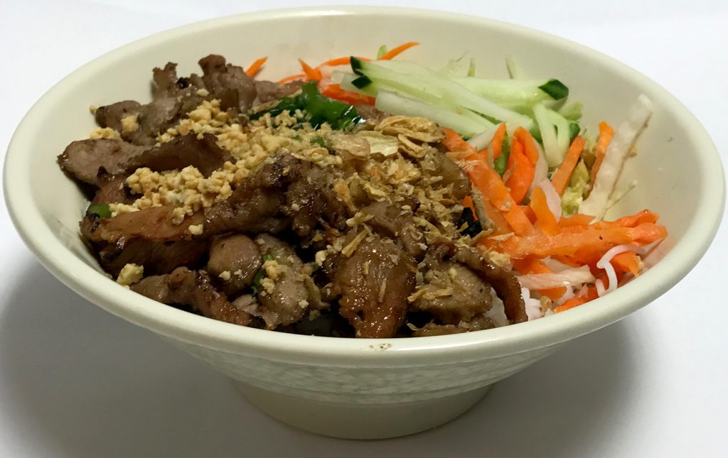 Bun Thit Nuong Vietnamese Grilled Pork And Rice Noodles Pho Palace Philadelphia